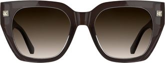 Calvin Klein Jeans Damen CKJ25620S Sunglasses, Brown, Einheitsgröße