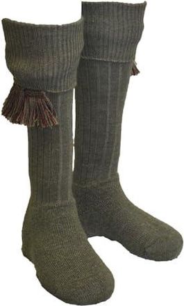 Walker and Hawkes Walker & Hawkes - Chaussettes et garters assortis Scarba - homme - pour la chasse/campagne - Derby - L
