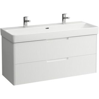 Laufen Juna Waschtischunterbau, 2 Schubladen, inklusive