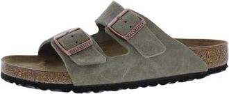 Birkenstock Classic Arizona NL 52893 Sabots et mules pour adulte Unisexe, taupe, marron, beige, 39 EU &Eacute;troit