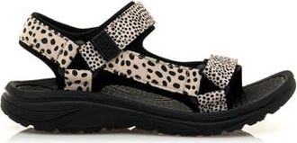 Mtng Sandales Plates Femme Solana 60804 | 62209 | PUNTI Blanco-Negro