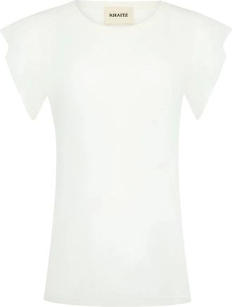 Khaite Angel Top - Femme - Tops - Blanc - Taille: 36 FR