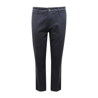 Brooksfield Slim Indigo F&auml;rben Ivy Chino Hose - - Trousers - Herren - Blau - 4XL