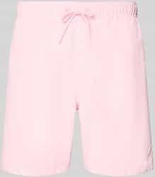 Shiwi Badehose mit Label-Patch Modell Mike