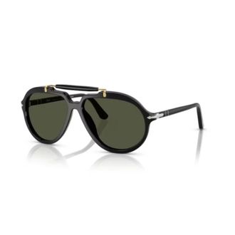 Persol unisex, Accessories, Schwarzk, 57 MMGröße