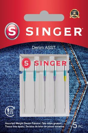 Singer N&auml;hmaschine Needles Denim ASST 5 pcs