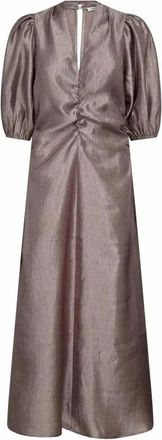 Co'Couture Femme, Robes, Brun, Taille: 42 FR Maxi Robes