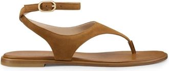 Stuart Weitzman Femme, Chaussures, Brun, Taille: 40 EU Marley Sandal