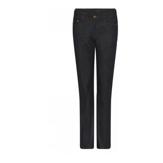 C.Ro Pin-tuck Indigo Stilvolles Top - - Jeans - Damen - Schwarzk - 3XL