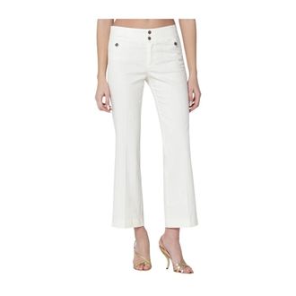Etro Bootcut-Jeans mit Taillendetails - - Jeans - Damen - Wei&szlig; - S