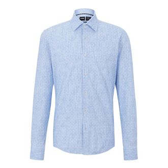 HUGO BOSS Homme, Chemises, Bleu, Taille: 5XL Formal Chemises