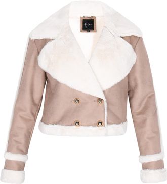Faina Jacke Damen Taupe