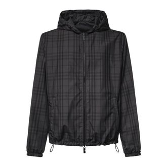 Burberry Rain Jackets - - Jackets - Herren - Grau - XL