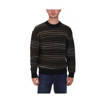 HUGO BOSS Aturn Knit - - Knitwear - Herren - Schwarzk - XL