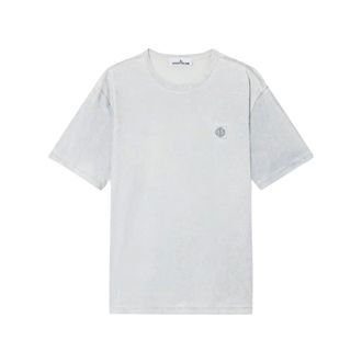 Stone Island Homme, Tops, Bleu, Taille: L T-Shirt Regular