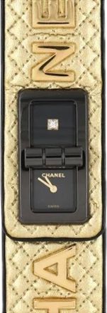 Chanel Montre-bracelet Vintage Pre-owned - Femme - Pre-owned - Noir - Taille: ONE Size