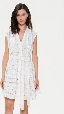 iconique Sommerkleid Ilizia IC24-018 Wei&szlig; Regular Fit