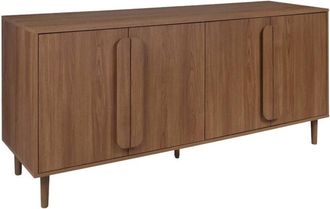 Sweeek Vintage-Sideboard im Holzlook mit 4 Türen, 160 cm