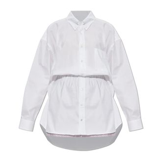 Maison Margiela Cotton Jumpsuit - - Jumpsuits & Playsuits - Damen - Wei&szlig; - 2XS