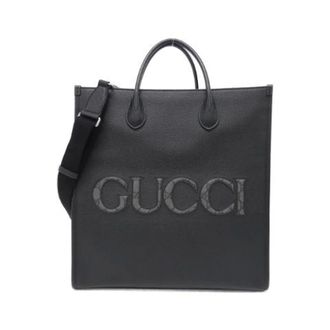 Gucci Sac cabas en toile GG Supreme cuir Pre-owned - Femme - Pre-owned - Noir - Taille: ONE Size