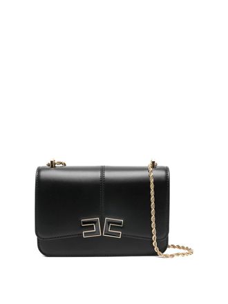Elisabetta Franchi Sac Port&eacute; &Eacute;paule - Noir