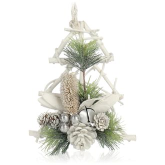Com-Four Weihnachts-H&auml;nger f&uuml;r die Weihnachtsdeko - Christbaumh&auml;nger als winterlicher Dekoartikel - Raumschmuck oder Geschenk - Anh&auml;nger (Baum)