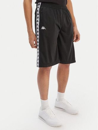 Kappa Sportshorts Banda Treadwellz 304KQ20 Schwarz Regular Fit