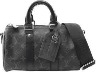 Louis Vuitton unisex, Pre-owned, Noir, Taille: ONE Size Sac à main vintage en toile Pre-owned