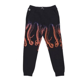 Octopus Verlaufshose Schwarz Fleece Trainingsanzug - - Trousers - Herren - Schwarzk - S
