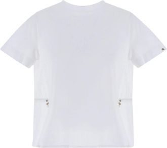 Herno Femme, Tops, Blanc, Taille: 42 FR Contrast Panel T-shirt