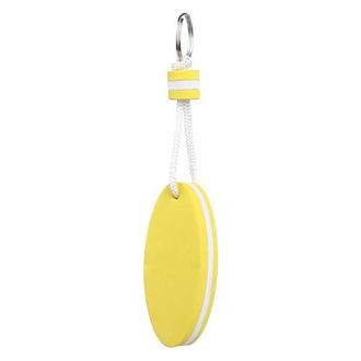 Generico Porte-cl&eacute;s flottant portable - porte-cl&eacute;s ovale - cl&eacute; pour sport plage Kayak piscine sac, jaune, riferimento alla descrizione
