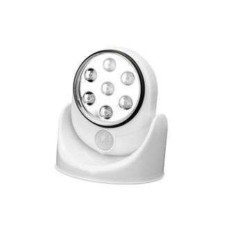 DOITOOL 180grad Led Nachtlicht Bewegungsmelder Drehbar Pir Sensor Lampe F&uuml;r Flur Garten Schlafzimmer Ohne Batterien Stromversorgung &Uuml;ber Aa Batterien Nicht En