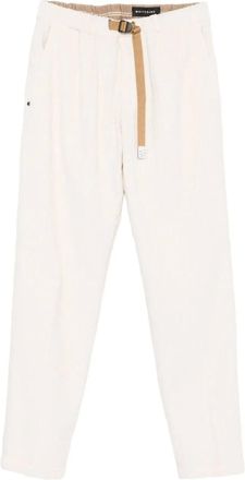 White Sand pantalon à taille ceinturée - Tons neutres