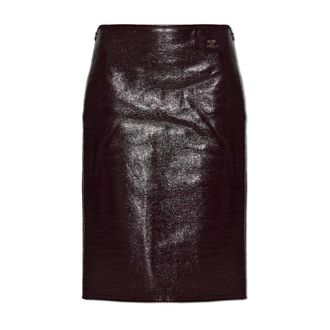 Courr&egrave;ges Damen, R&ouml;cke, Rot, 2XSGr&ouml;&szlig;e
