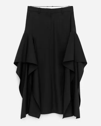 Arket Eleganter R&uuml;schenrock -Schwarz