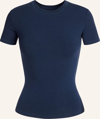 SKIMS Skims Lounge-Shirt Cotton Jersey blau