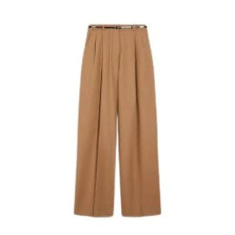 Sportmax L&auml;ssige Denim-Hose - - Trousers - Damen - Braun - 2XS