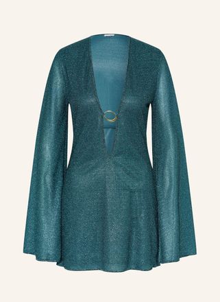 Os&eacute;ree Strandkleid Lumiere Mit Glitzergarn blau