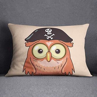 Questo Casa Dekorativer Kissenbezug, Kissenbezug, Heimdekoration, für Sofa, Café, Größe: 35 x 50 cm, entworfen und hergestellt in der Türkiye