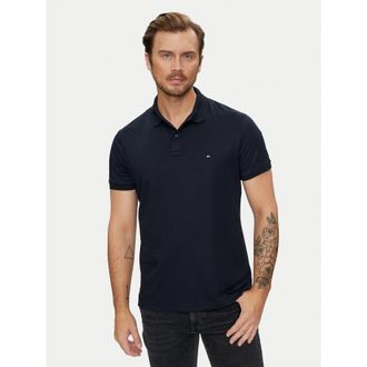 Tommy Hilfiger Poloshirt Essential MW0MW35585 Dunkelblau Regular Fit