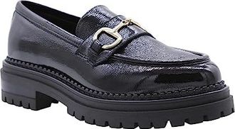 Nero Giardini I205105D Mocassins pour femme en peinture, Noir, 41 EU