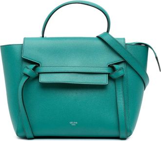 Celine Hobo Bags - Micro Grained Calfskin Belt Bag - Gr. unisize - in Grün - für Damen