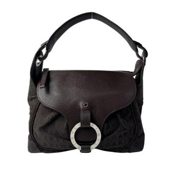 Bulgari Sac bandouli&egrave;re vintage doccasion - Femme - Pre-owned - Brun - Taille: ONE Size