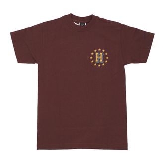 HUF Galaktisches Stapel-Tee Aubergine Herren T-Shirt - - Tops - Herren - Lila - S