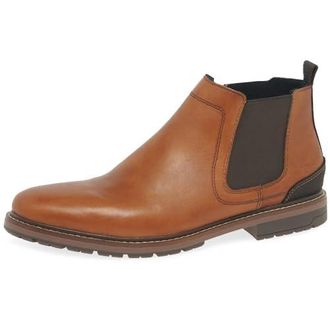 Rieker Suave Mens Chelsea Boots 44 Whisky