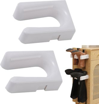 Generic Wandmontiertes Skorack,2-Bohrfreies Home Organisationsset - Wandverteiler T&uuml;rregal und Halter,F&uuml;r Wohnzimmer Schlafzimmer Eingang Badezimmer Sandalen 