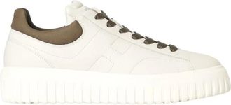Hogan Homme, Chaussures, Beige, Taille: 39 1/2 EU Flat Shoe