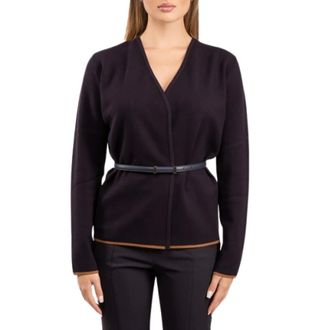 Max Mara Damen, Strickwaren, Blau, XLGr&ouml;&szlig;e