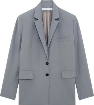 Iro Iro, Femme, Vestes, Gris, Taille: 42 FR Alapi Blazer