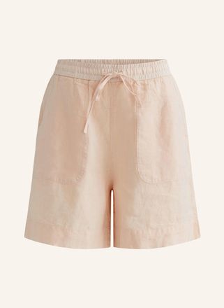 Oui Leinenshorts orange